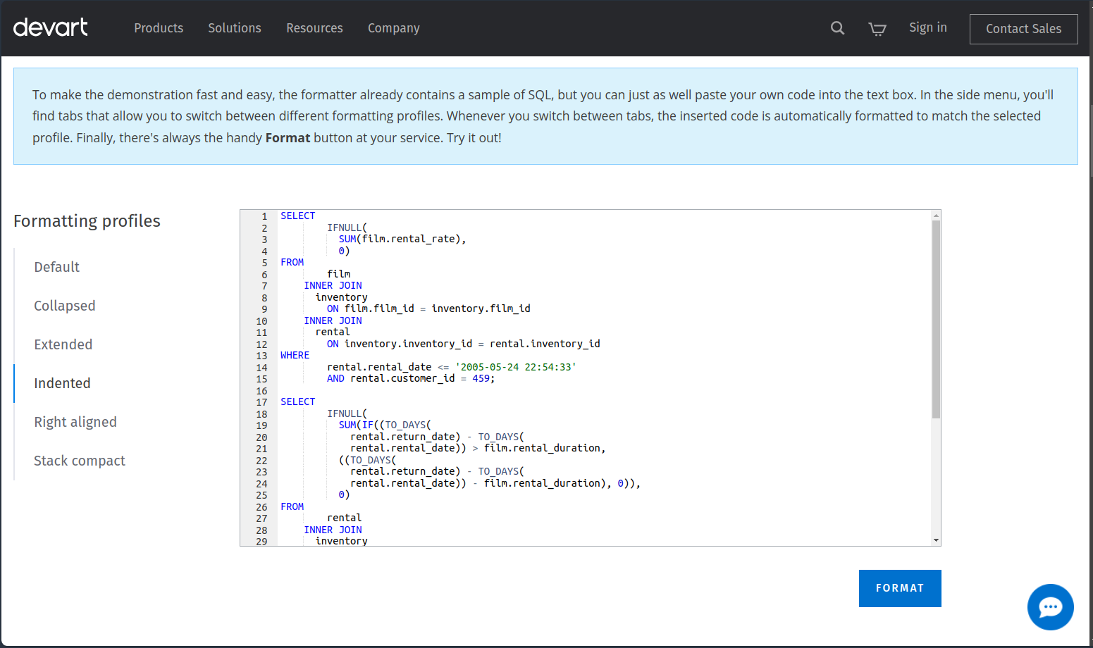 MySQL Formatter: How to Make Beautiful Code