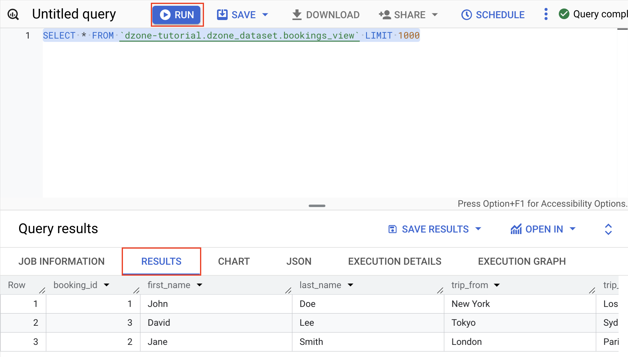 Controlling Access to Google BigQuery Data