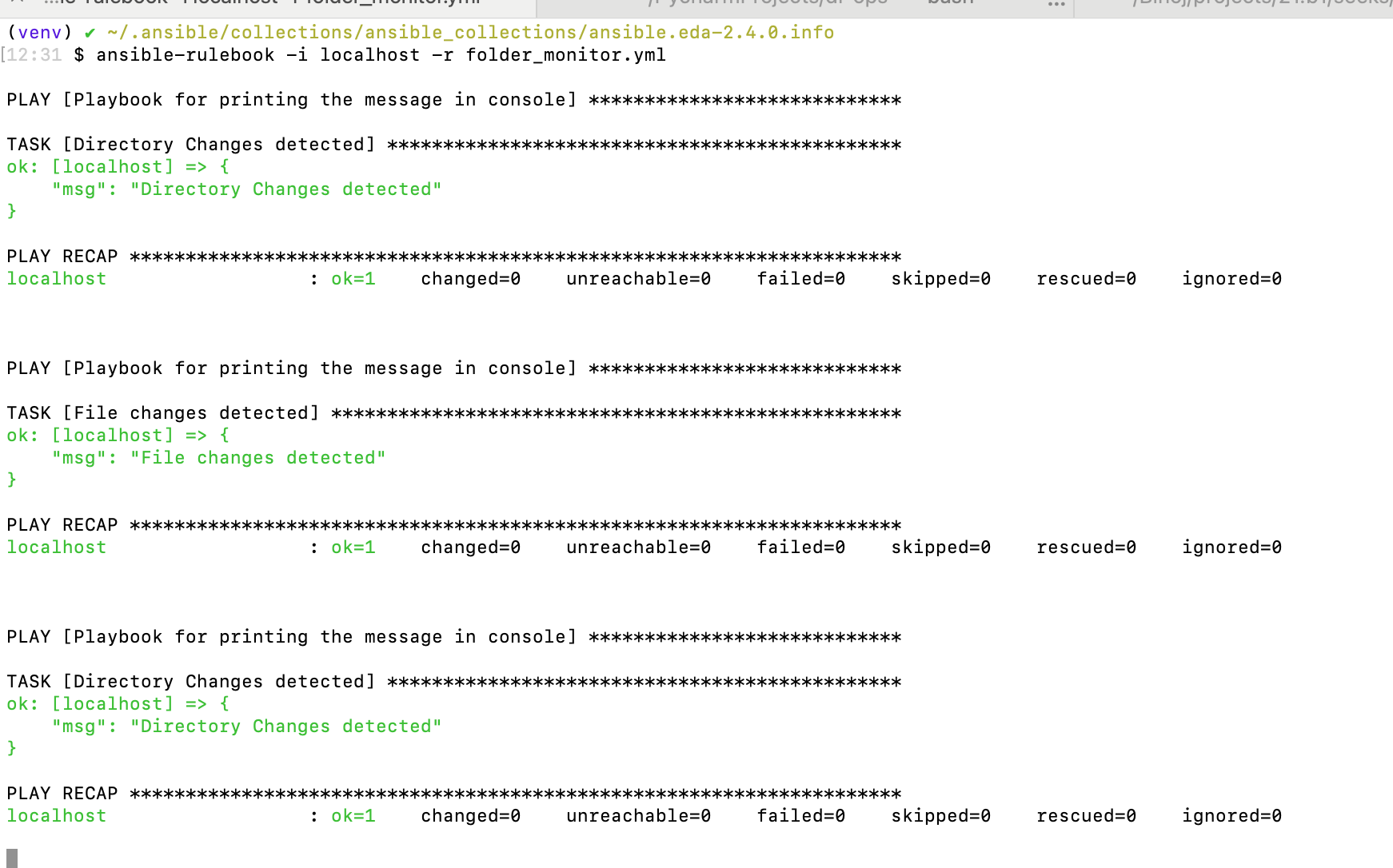 How to Monitor a Folder Using Event-Driven Ansible