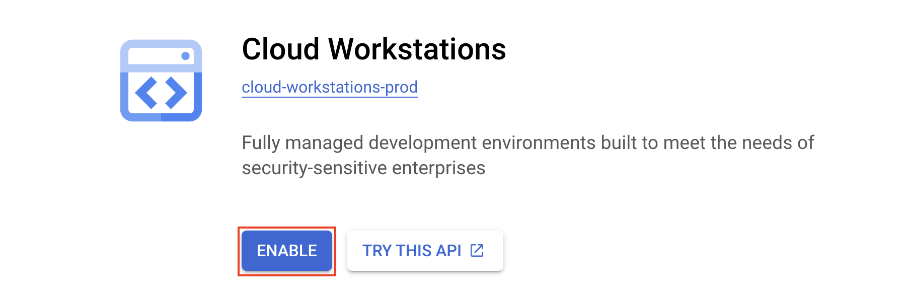 Start Coding with Google Cloud Workstations