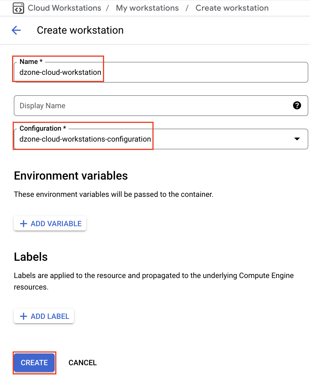 Start Coding with Google Cloud Workstations