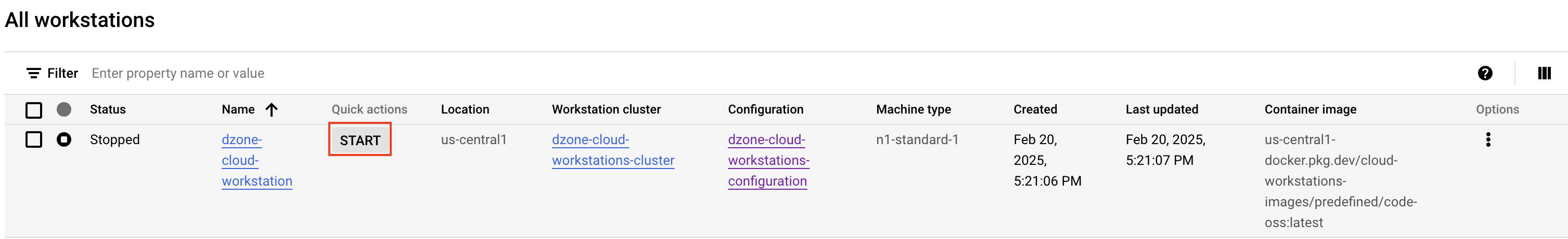 Start Coding with Google Cloud Workstations