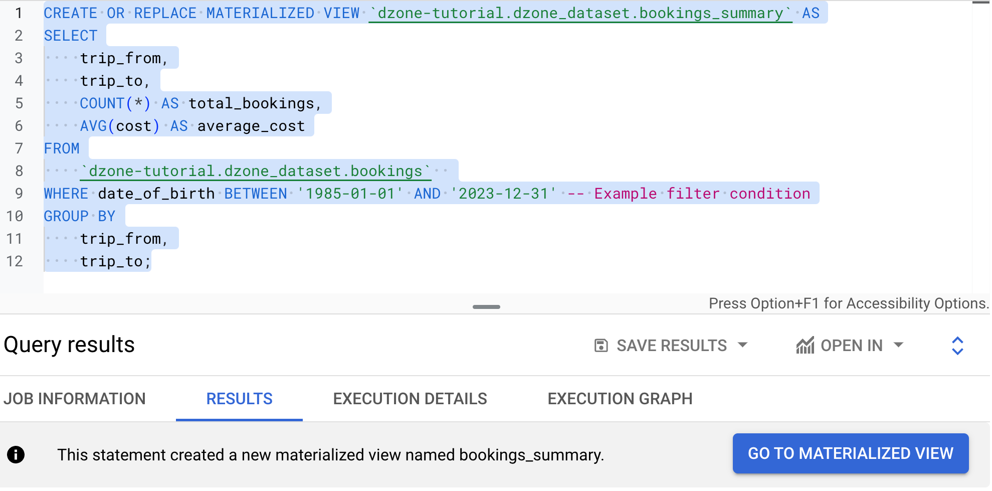 Controlling Access to Google BigQuery Data
