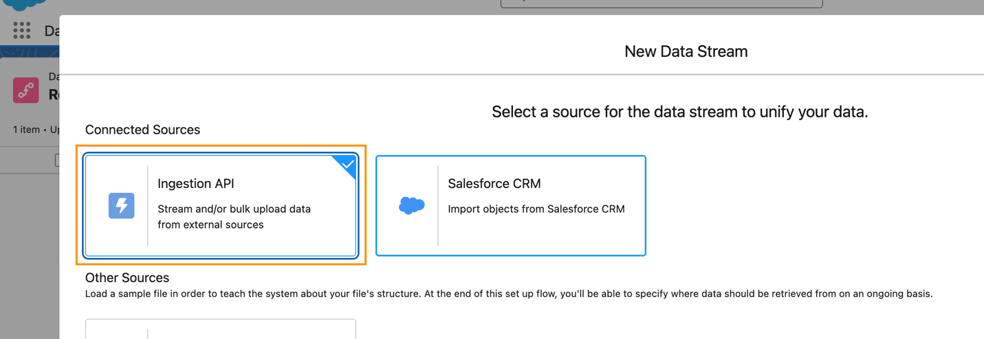 Salesforce Data Cloud: Set Up and Use the Ingestion API