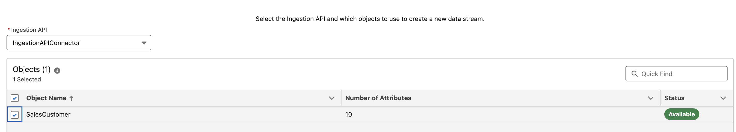 Salesforce Data Cloud: Set Up and Use the Ingestion API