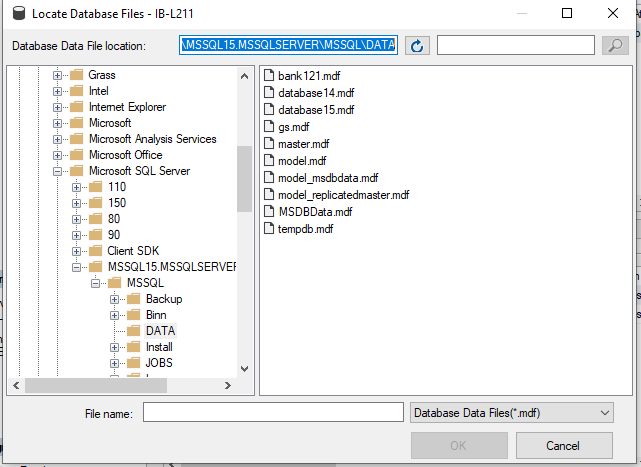 How To Attach Sql Database Without A Transaction Log File 7667