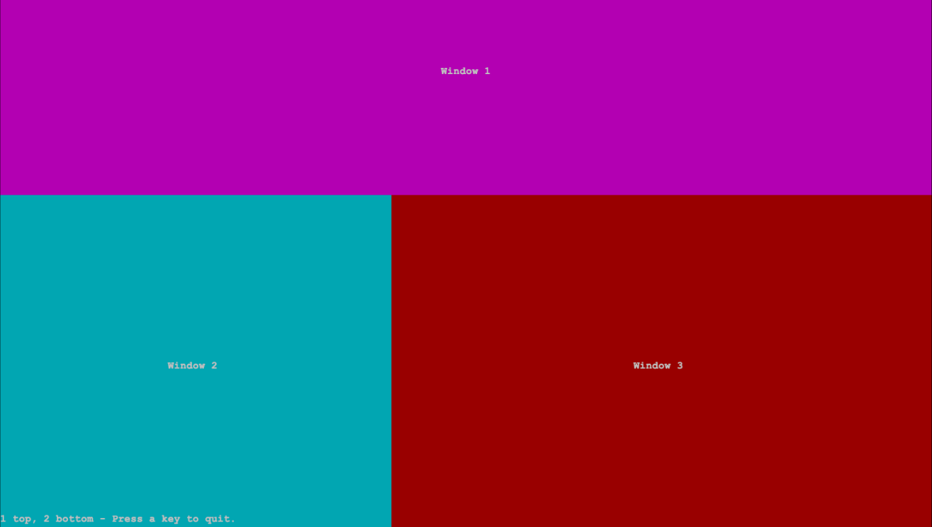 Part 2: How to Create a Python curses-Enabled Application