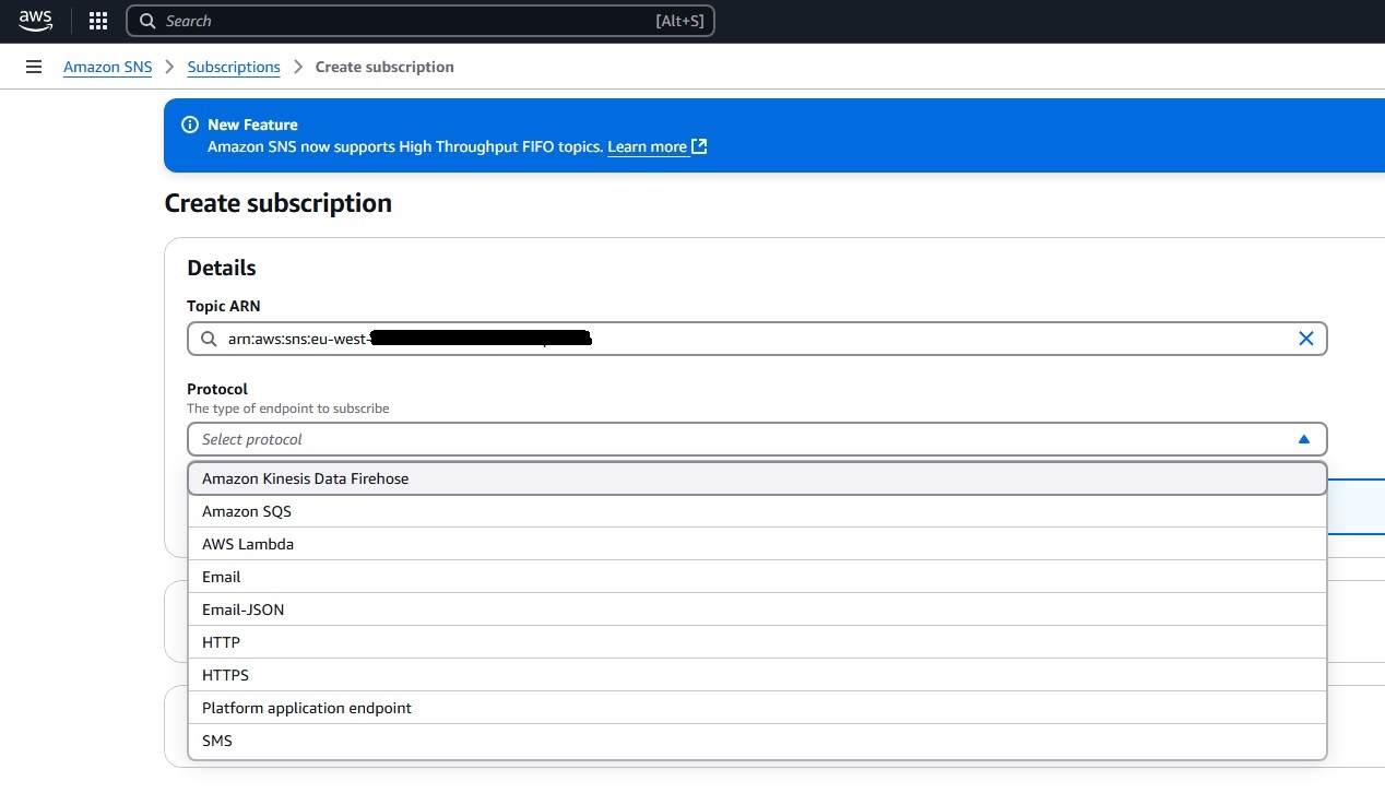 AWS SNS and Spring Boot With Email as Subscriber