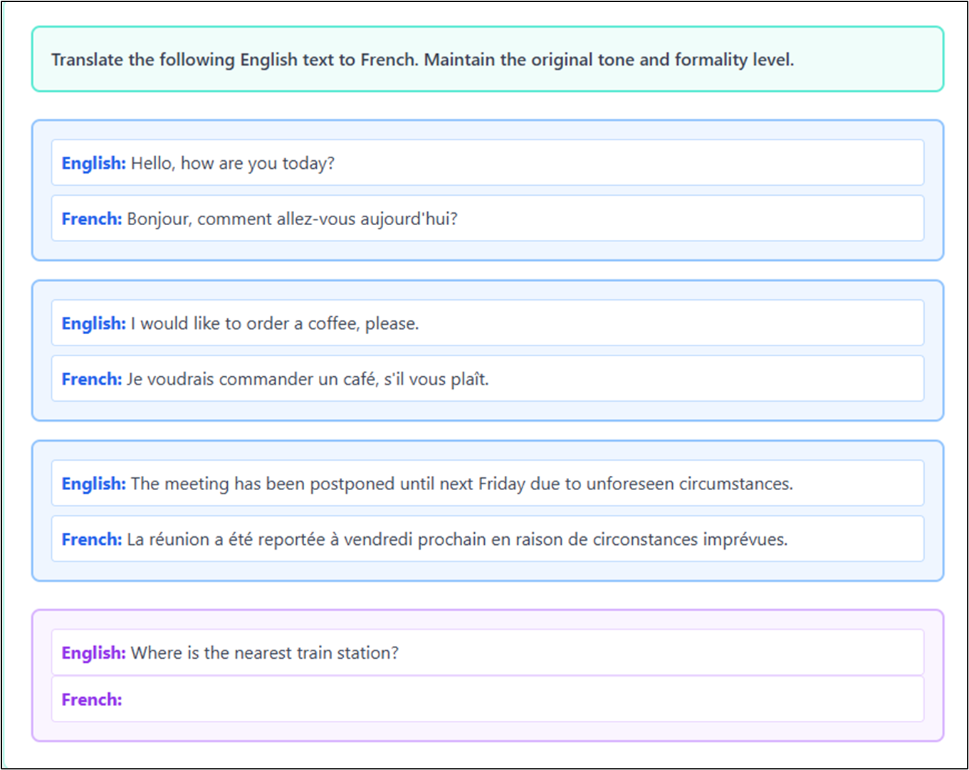 How You Can Use Few-Shot Learning In LLM Prompting