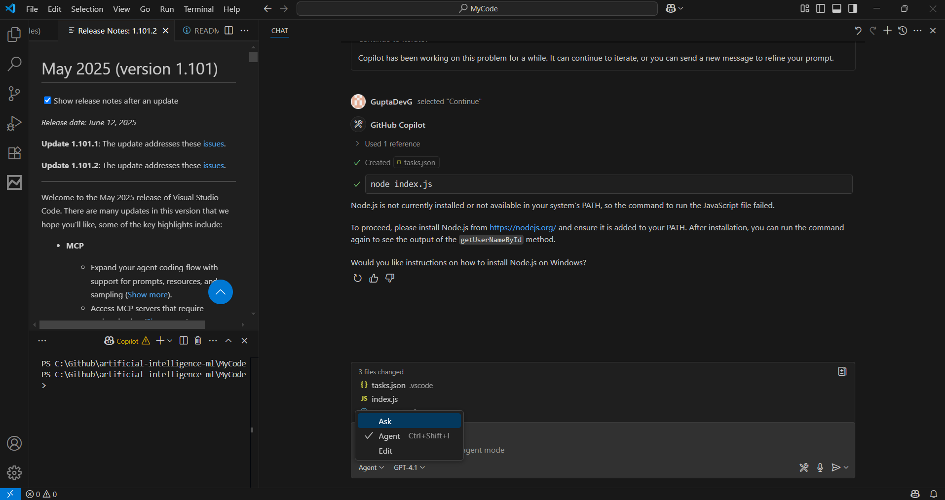 GitHub Copilot vs Copilot Agent: AI Coding Tools Compared