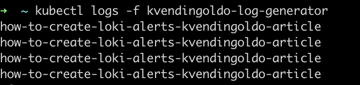 How to Create Loki Alerts via PrometheusRule Resource