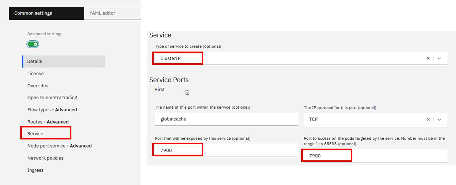 Configuring Embedded Global Cache for ACE