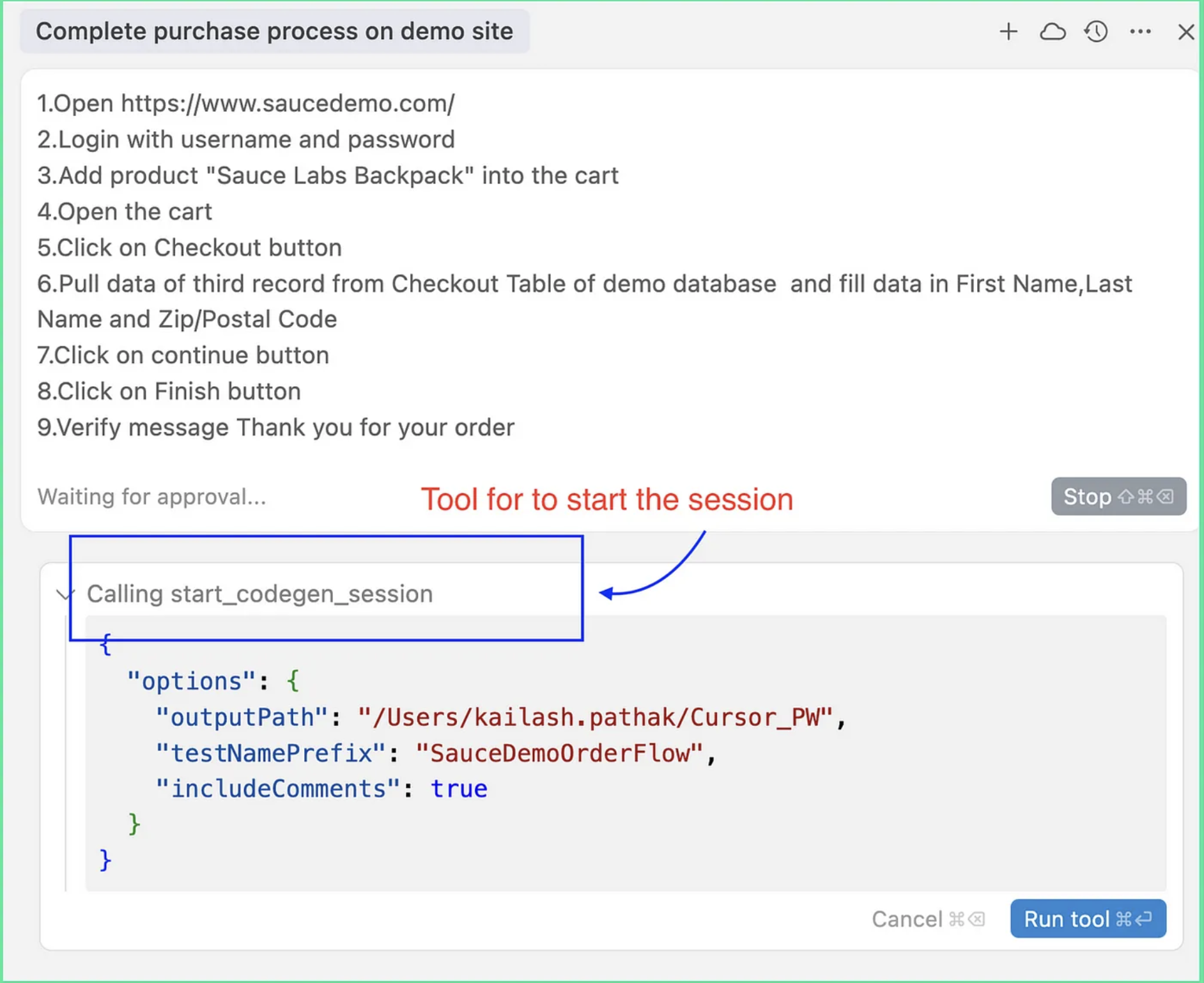Automating a Web Form With Playwright MCP and MySQL MCP