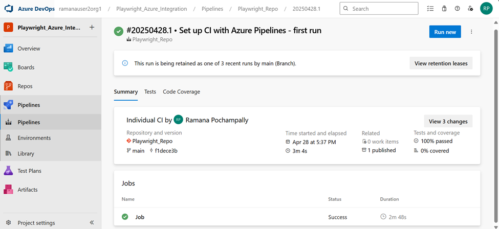 How to Integrate Playwright With Azure DevOps for Automated