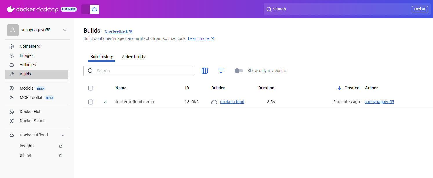 Docker Offload: One of the Best Features for AI Workloads