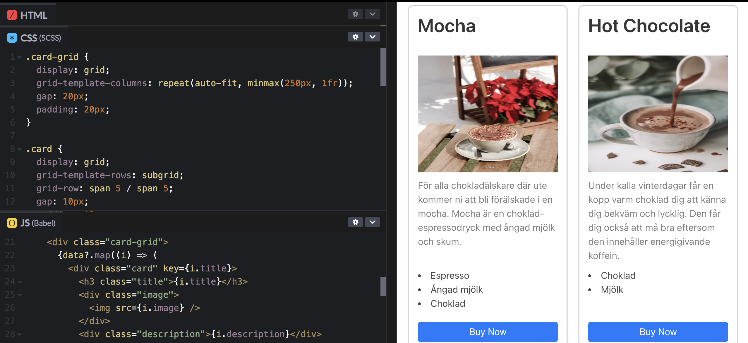 Building a Card Layout Using CSS Subgrid
