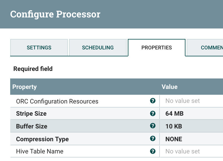 Apache NiFi 1.x Cheatsheet