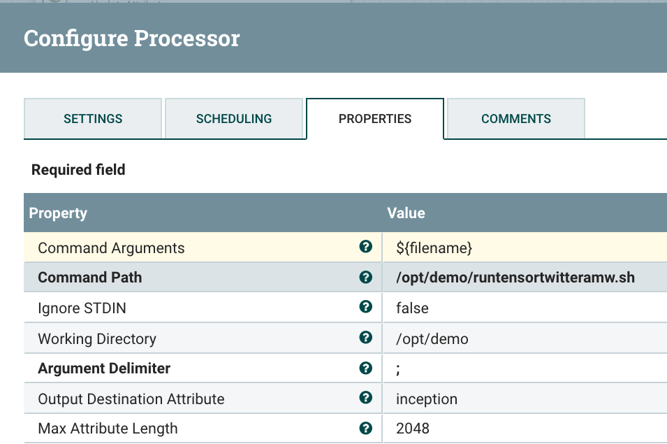 Apache NiFi 1.x Cheatsheet